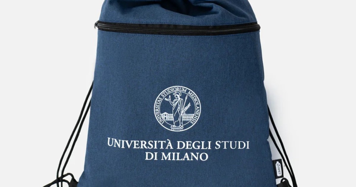 Sacca a Strozzo Blu Navy | Merchandising UniMi